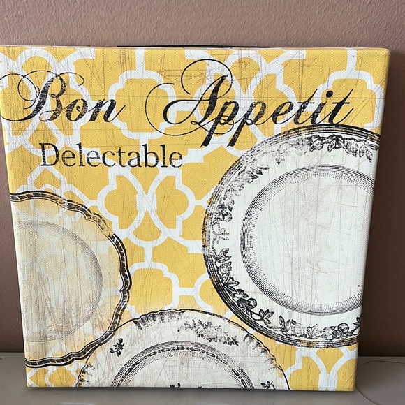 Wall Decor | Bon Appetit Kitchen Sign Decor | Poshmark